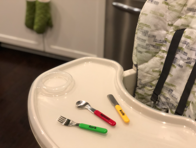 Labeled Utensils - STOP READ GO