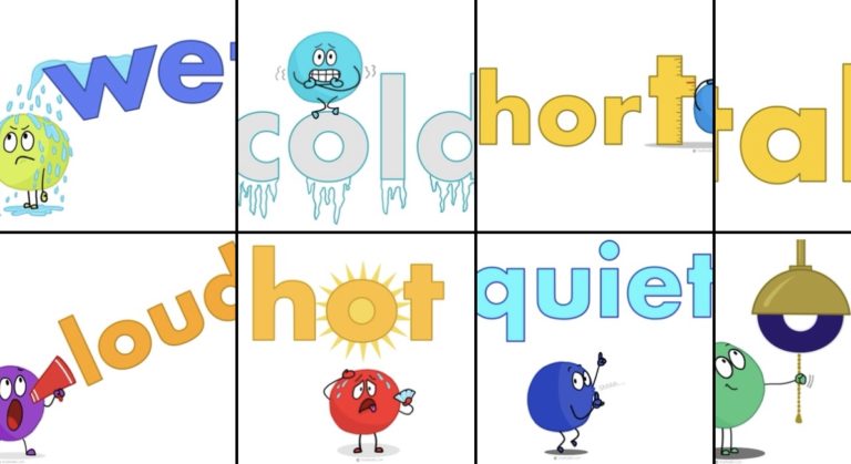 FREE Opposites - STOP READ GO