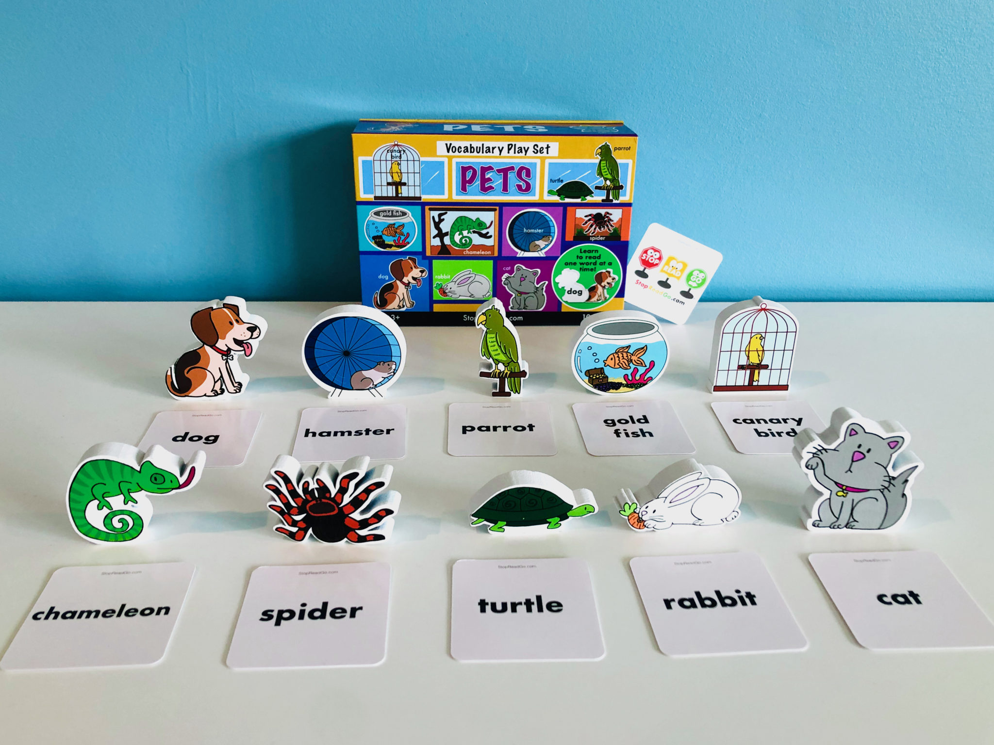 Vocabulary Box – Pets - STOP READ GO