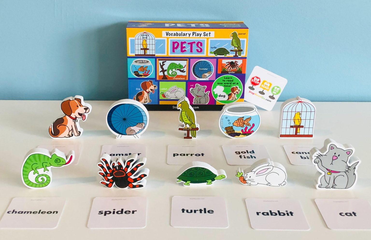 Vocabulary Box – Pets - STOP READ GO