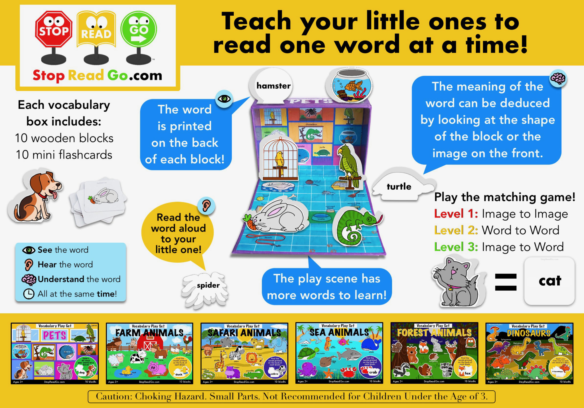 PLAY TO LEARN – STOP READ GO