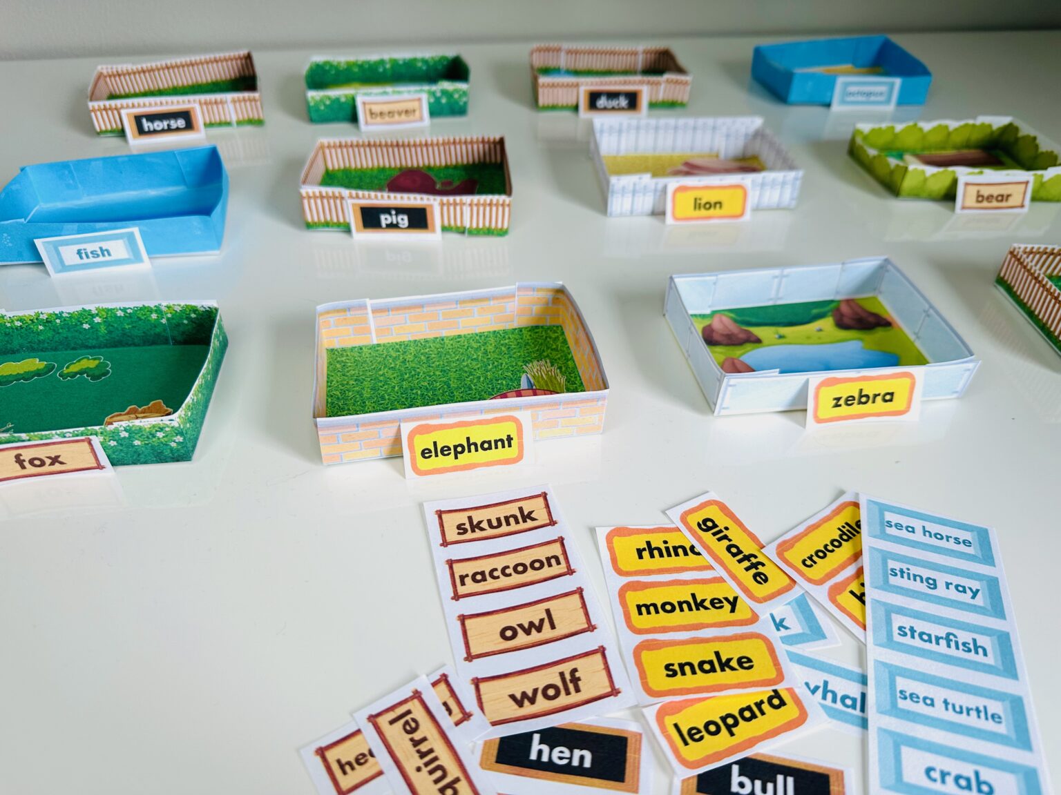 Free Zoo Enclosures - STOP READ GO