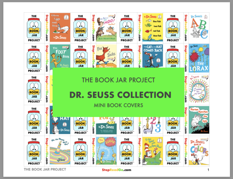 FREE Dr. Seuss Collection – Mini Book Covers