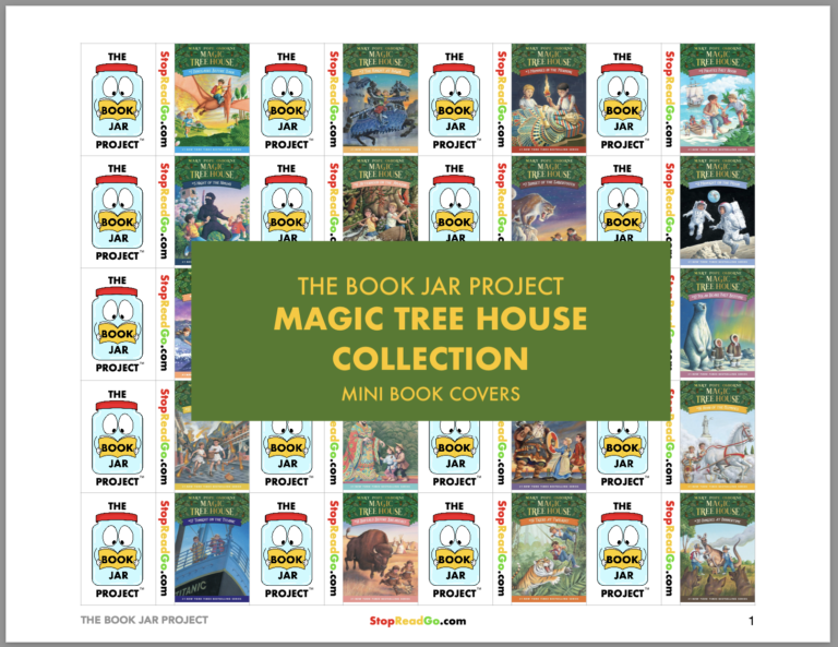 FREE Magic Tree House Collection – Mini Book Covers