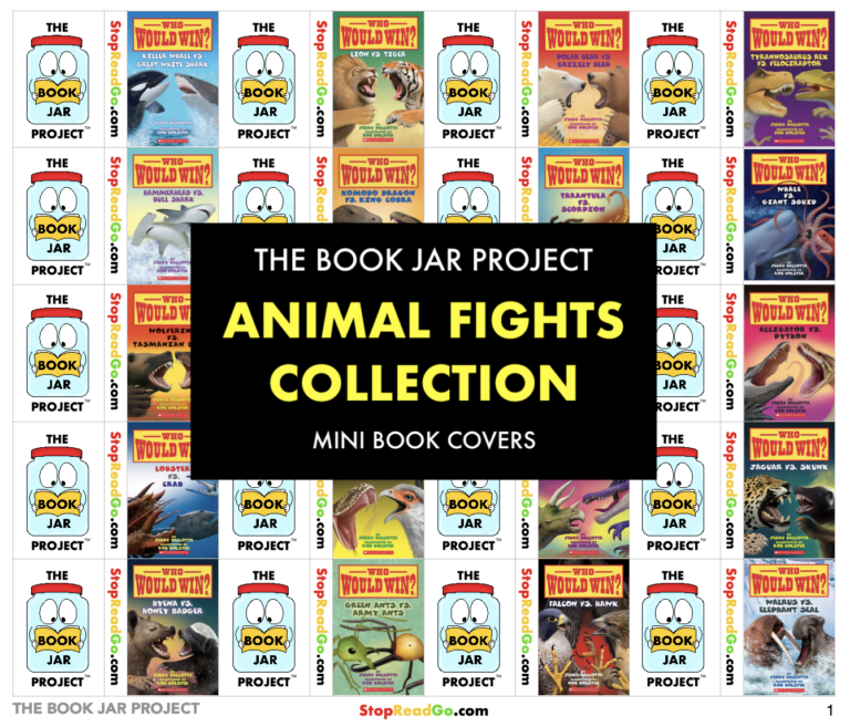 FREE PRINTABLE MINI BOOK COVERS - THE BOOK JAR PROJECT