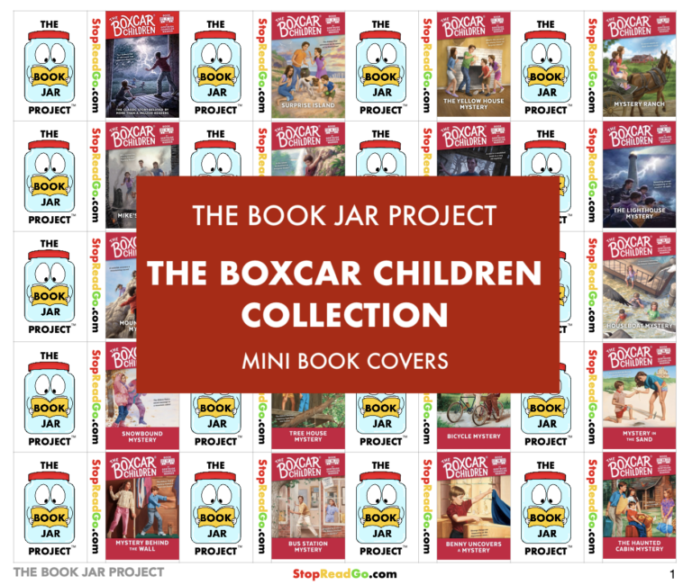 FREE PRINTABLE MINI BOOK COVERS - THE BOOK JAR PROJECT