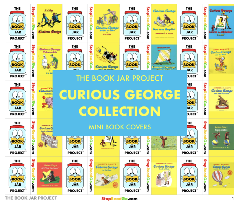 FREE Curious George Collection – Mini Book Covers