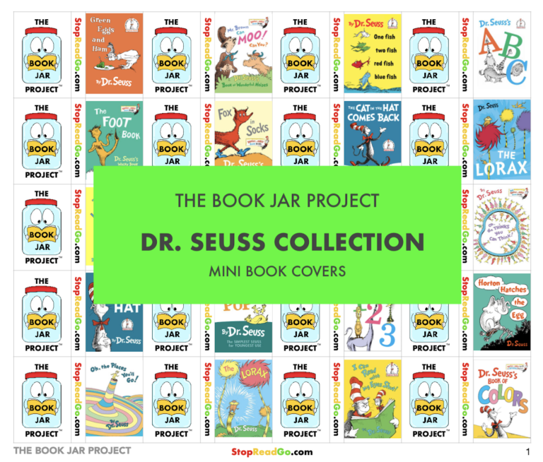FREE PRINTABLE MINI BOOK COVERS - THE BOOK JAR PROJECT